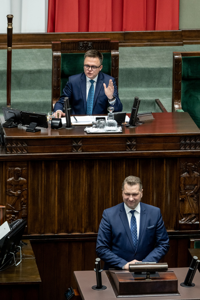 Pierwsze posiedzenie Sejmu X kadencji